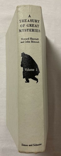 A Treasury Of Great Mysteries Volume 1 Simon And Schuster 1957 Vintage ...
