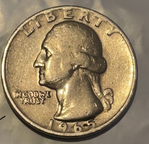 1965 Quarter No Mint Mark With Errors Double Dye. Reduce For One Week ...