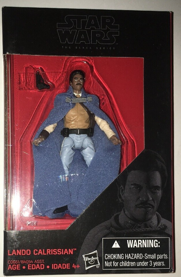 STAR WARS: Black Series: Lando Calrissian W/Material Cape + Blaster ...