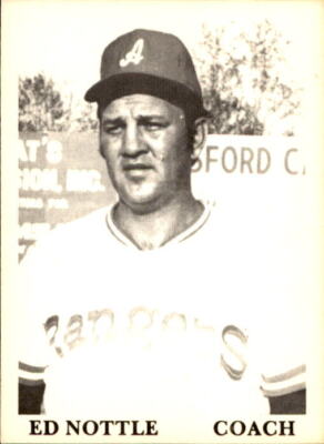 1975 Anderson Rangers TCMA #NNO Ed Nottle - EX Baseball Card | eBay