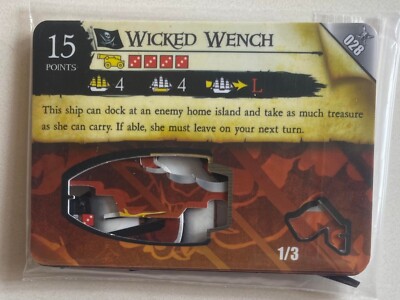 WizKids Pirates of the Caribbean CSG 028 Wicked Wench | eBay