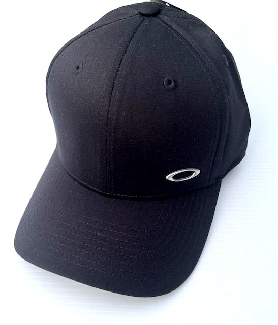 OAKLEY TINFOIL II CAP MEN'S HAT FLEX FOS901495 S/M L/XL BLACKOUT-GREY ...