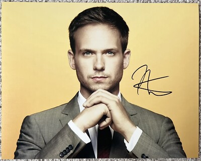 Patrick J Adams Signed In Person 8x10 Photo - Suits, NCIS, Actor | eBay