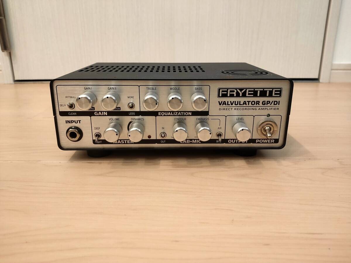 FRYETTE VALVULATOR GP/DI Guitar Amp Head 100V 30W Vacuum Tube Amplifier ...