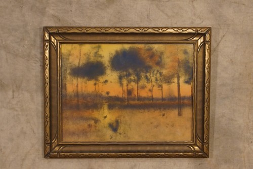 Antique High Quality Print Home of the Heron by George Inness 1893 | eBay