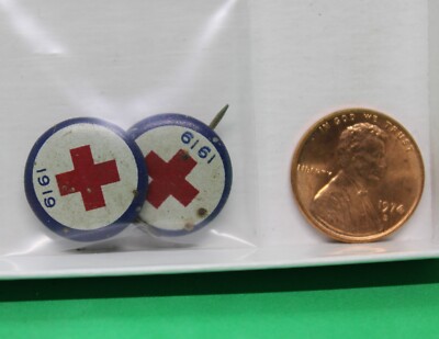 Vintage Pinback - 2 1919 Red Cross | eBay