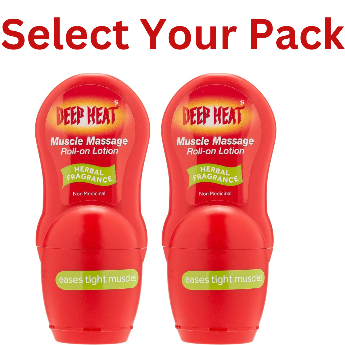 Deep Heat Muscle Massage Roll On Lotion Deep Heat Massager Deep Rub ...