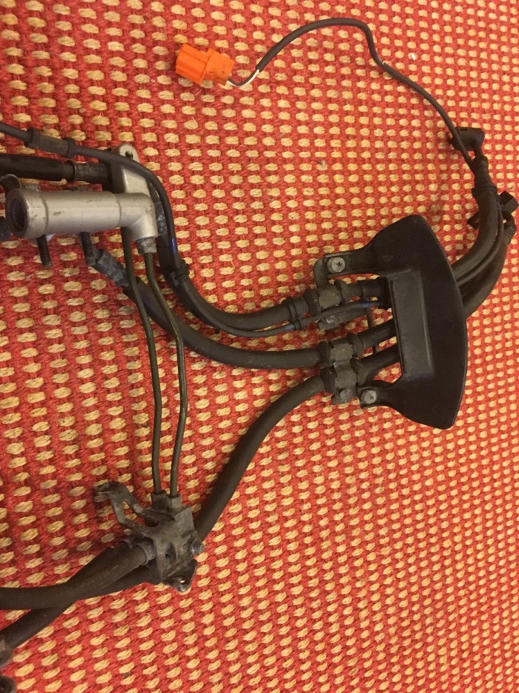 03 04 05 06-10 Honda ST1300 ST1300A ABS Front Brake Calipers Lines Pads ...