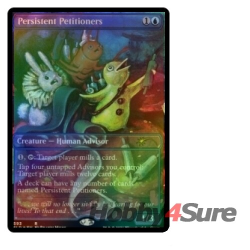 Foil Persistent Petitioners (593) M/NM Magic: The Gathering MTG Secret ...
