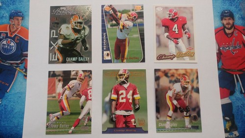 Champ Bailey 1999 Topps & Playoff 6x Rookie Card lot | eBay