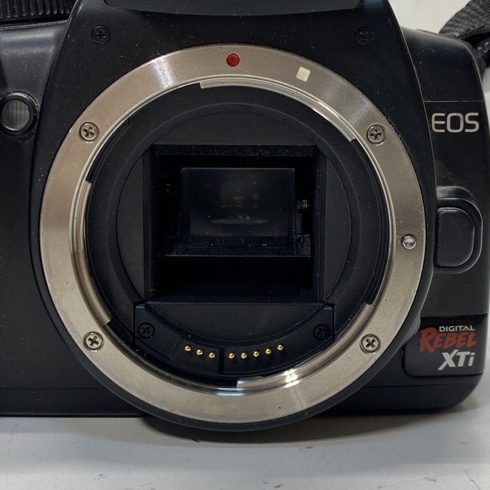 Canon EOS Digital Rebel XTi 10.1MP DSLR Camera (For Parts or Repair) | eBay