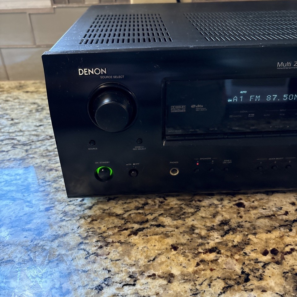 Denon AVR-1508 7.1 Channel Multi Zone AV Surround Receiver - Tested ...