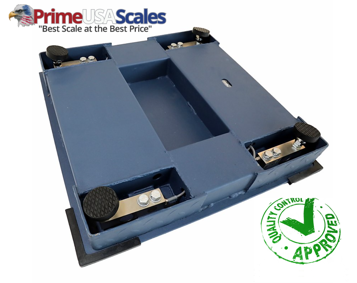 5 Year Warranty Prime NTEP 40"x40" Floor Scale 5000 lb with Data ...