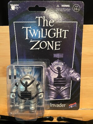 NEW 2022 THE TWILIGHT ZONE INVADER FIGURE TELEVISION CITY BIF BANG POW ...