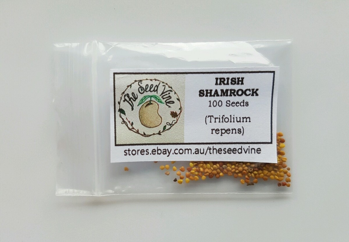 Irish Shamrock Seed Packets Wildflower Seed Bomb Favour Gifts Free