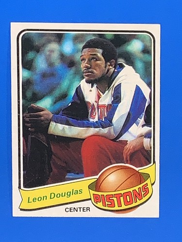 1979-80 Topps Leon Douglas Basketball Card #126 Detroit Pistons Set ...