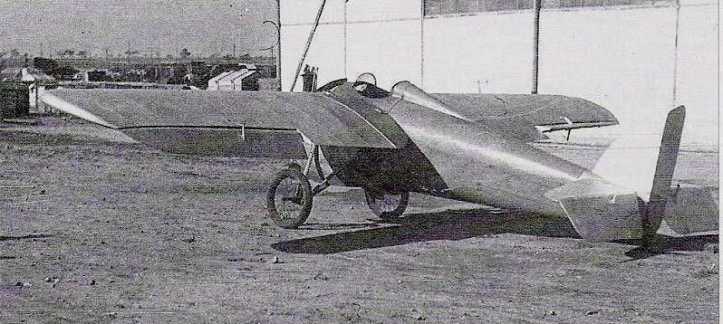 Pander D Single Seat Sports Monoplane Mahogany Kiln Dry Wood Model ...