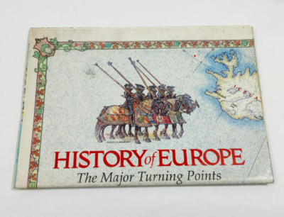 HISTORY of EUROPE Map by National Geographic Europe 1983 | eBay.de