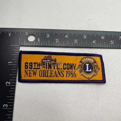 VTG 1986 LIONS CLUB INTERNATIONAL CONVENTION NEW ORLEANS Louisiana ...