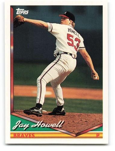 1994 Topps #592 Jay Howell NM-MT Braves ID:178754 | eBay