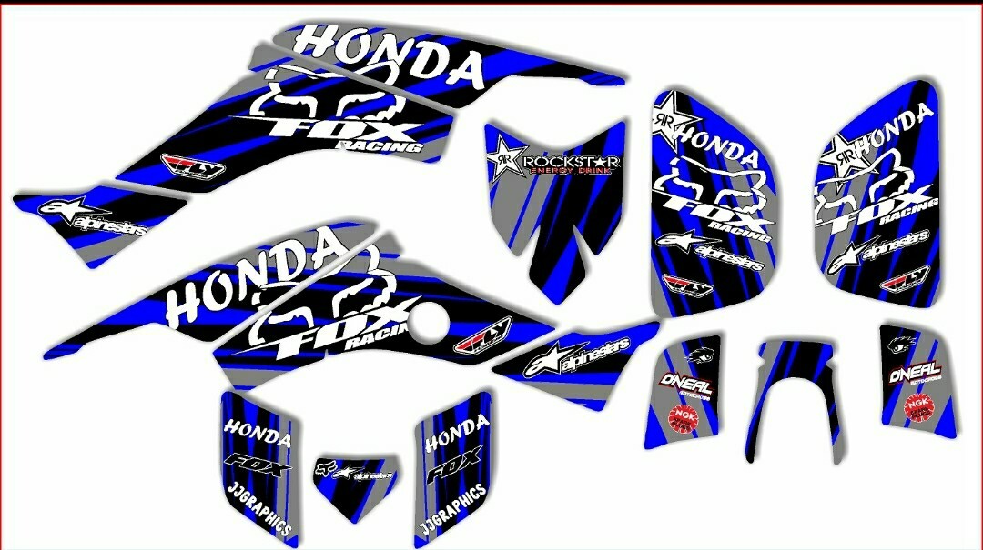 honda 400ex graphics kit 97 to 07 | eBay