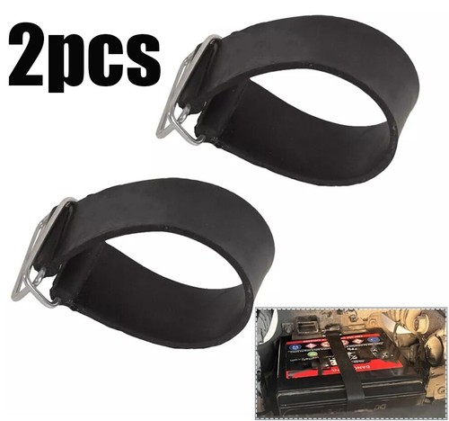 2X Battery Strap Motorcycle Battery Rubber Band Strap Battery Fixed ...