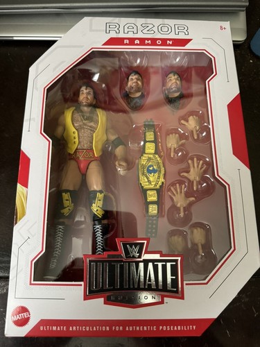 Mattel WWE Ultimate Edition Razor Ramon Action Figure Scott Hall | eBay