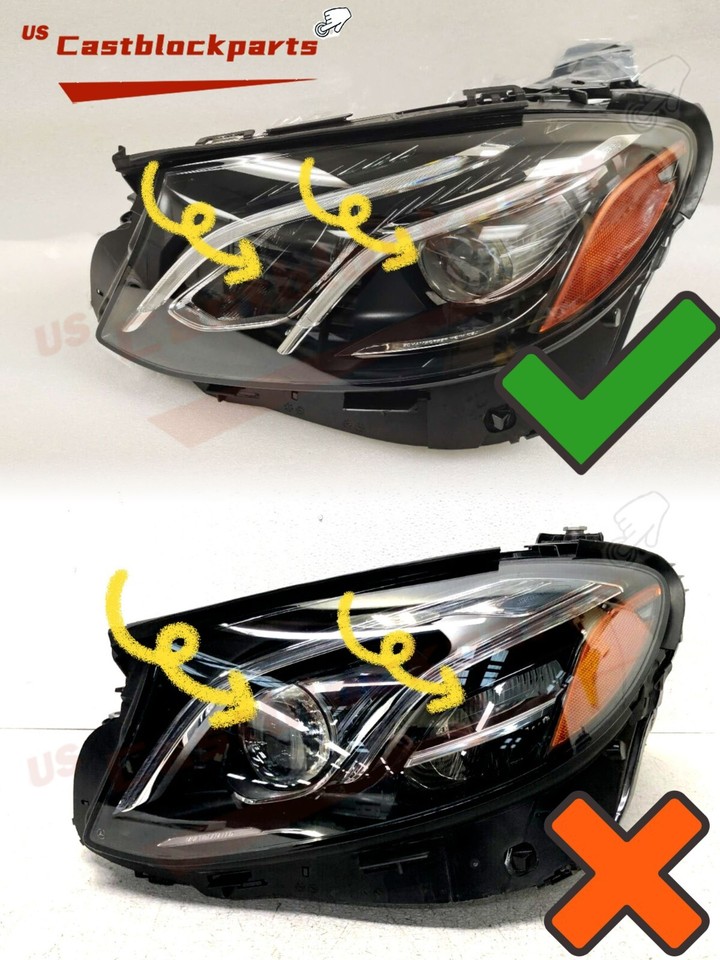 2017 2018 2019 2020 Mercedes Benz E-Class E450 W213 LED Headlight Left ...