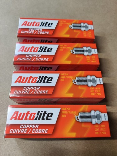 Autolite Spark Plugs 4 Pack for John Deere 50 60 70 A B G H IH Super A ...