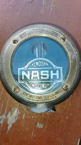 Antique Boyce Moto Meter Nash | eBay