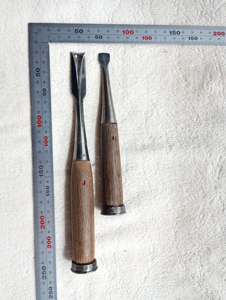 Set of 2 Vintage Japanese Carving Gouges | eBay