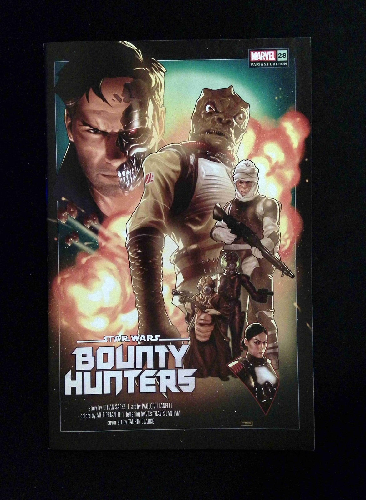Star Wars Bounty Hunters #28C Marvel Comics 2023 NM Clarke Variant | eBay