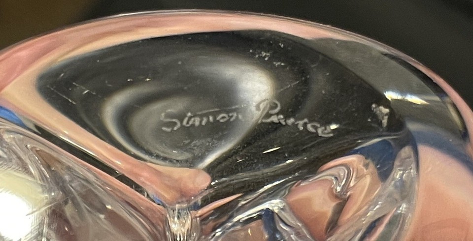 Simon Pearce Vermont Christmas Evergreen Handblown Glass Tree 6.5 ...