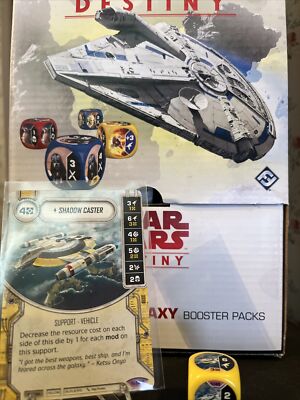 Star Wars Destiny - Across the Galaxy- SHADOW CASTER Legendary Card w ...