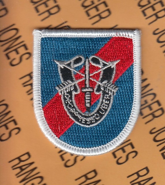 20th Special Forces Group Airborne SFGA w/ DUI beret flash patch D m/e ...