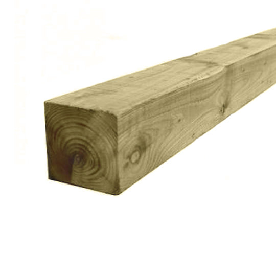 Wooden Fence Posts Treated Softwood Spruce Timber Board Wood Fencing ...