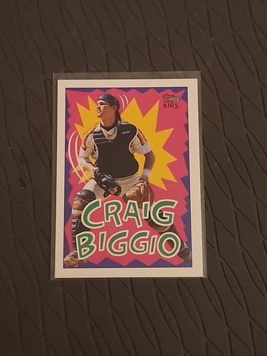 Craig Biggio 1992 TOPPS KIDS Baseball Card | eBay