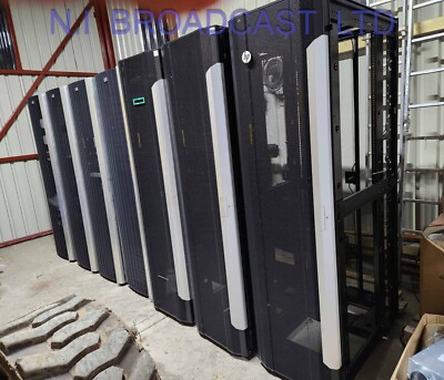 1x Hp 47ru server rack (models are 10647 and 647 by HP) 47Ru rack space ...