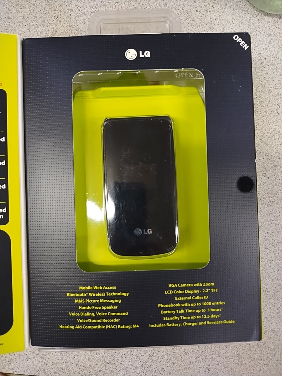 New In Package TracFone LG 220C - Black Flip Phone NIP | eBay