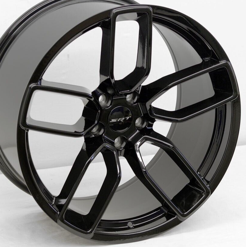 20" Black Hellcat Red Eye Style Wheel 20x10.5 +22mm 5x115 fit Charger ...