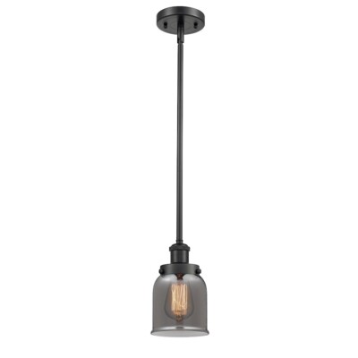Innovations B SM Bell LED Pendant, BK /Plated Smoke/Bell - 916-1S-BK ...
