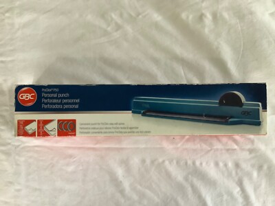 Gbc Proclick P50 Binding Machine - Manual - Proclick - 100 Sheet[s ...