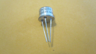 Motorola JAN 2N4033 PNP Silicon Switching Transistor TO-39 | eBay