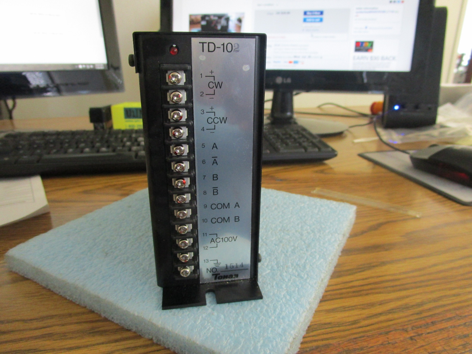 Tohan Modèle :Td-102 puissance Approvisionnement Testé Bon.