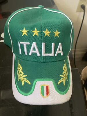 Embroided italy baseball cap | eBay