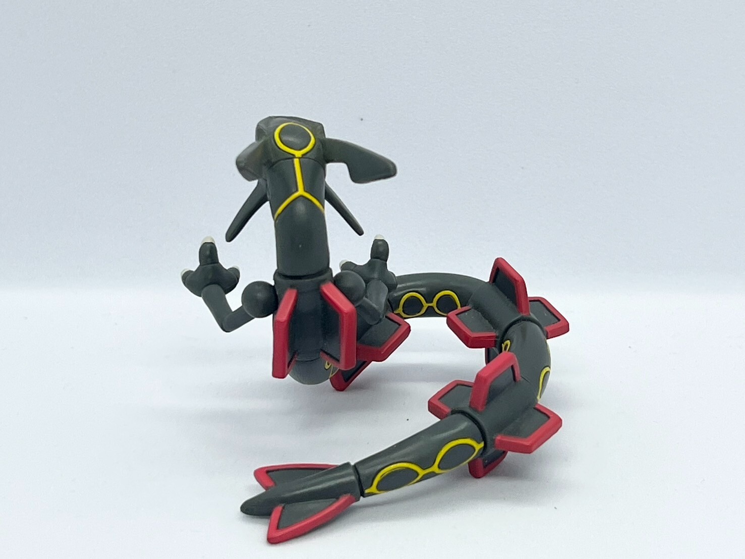 Pokemon Moncolle Black Shiny Rayquaza Figure Takara Tomy 2015 Japan ...