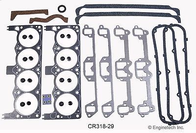 **Engine Rebuild Kit** Dodge Chrysler 318 5.2L OHV V8 1990-1991 | eBay