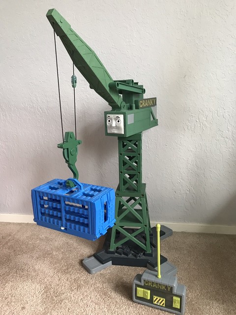 Thomas The Train Trackmaster Cranky The Crane Working Great | eBay