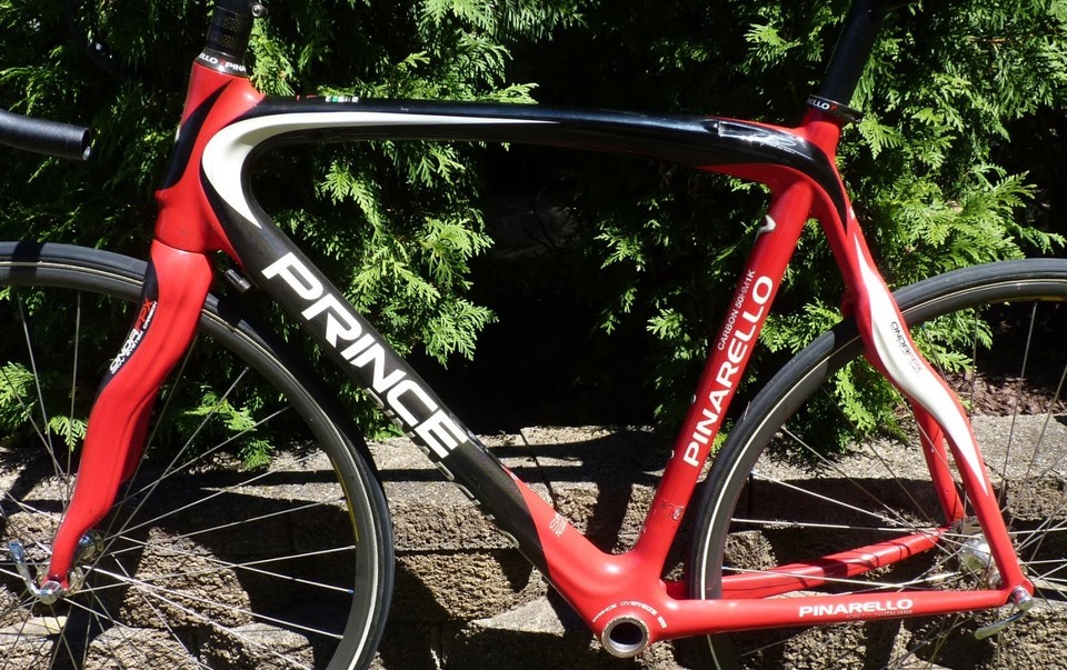 2008 Pinarello Prince frameset + extras... minor damage | eBay