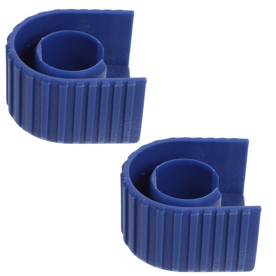 2pcs Telescopic Ladder Covers Thickened Plastic Ladder Caps Ladder ...
